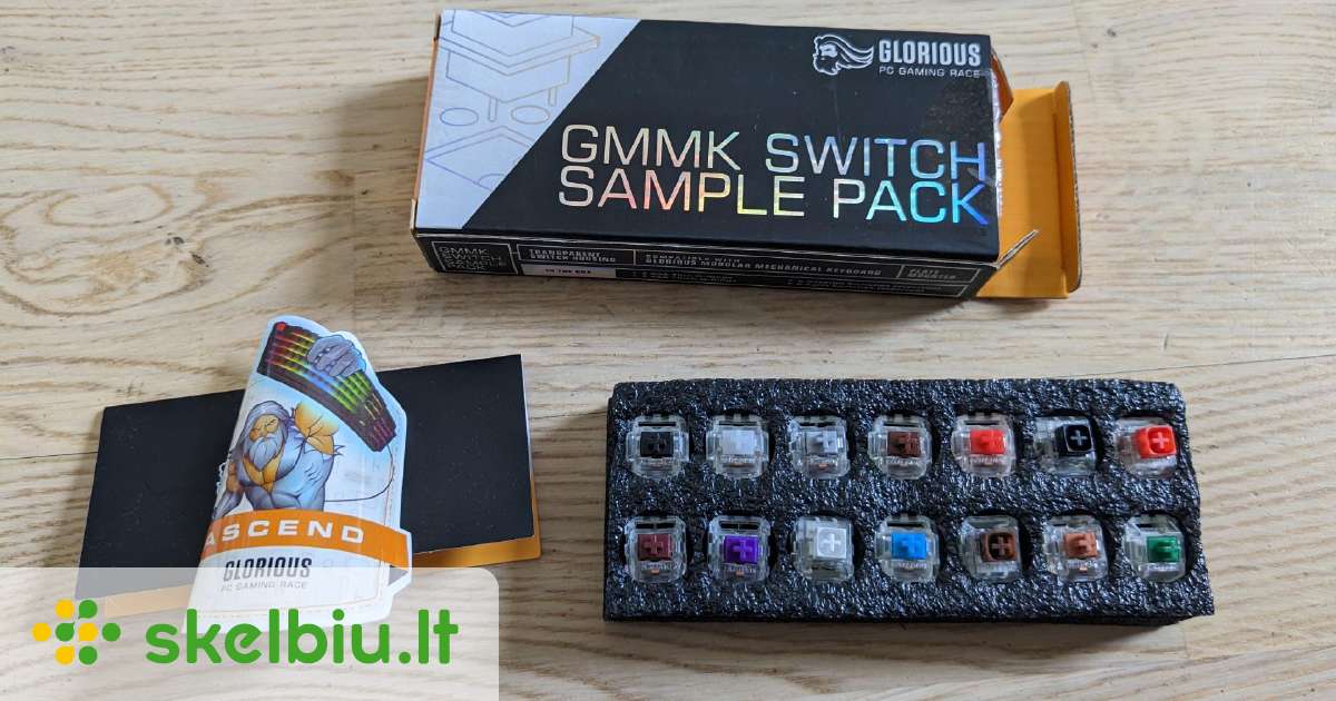 Gmmk Switch sample pack - Skelbiu.lt