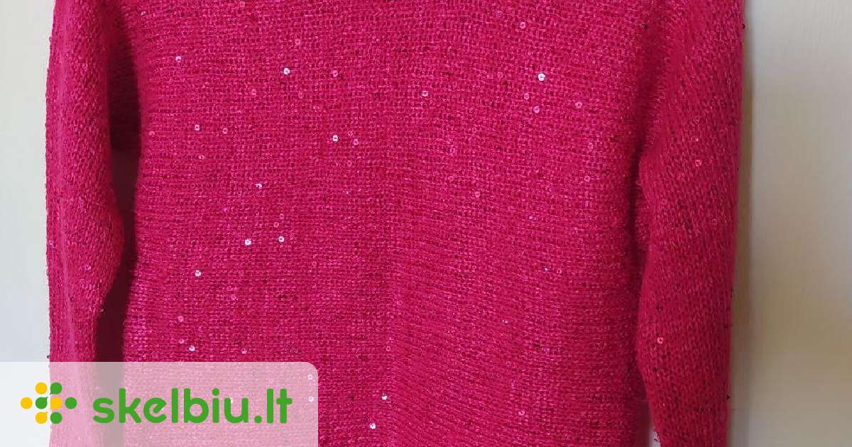 Rožinis megztukas mergaitei 104 cm / 3-4 metai - Skelbiu.lt