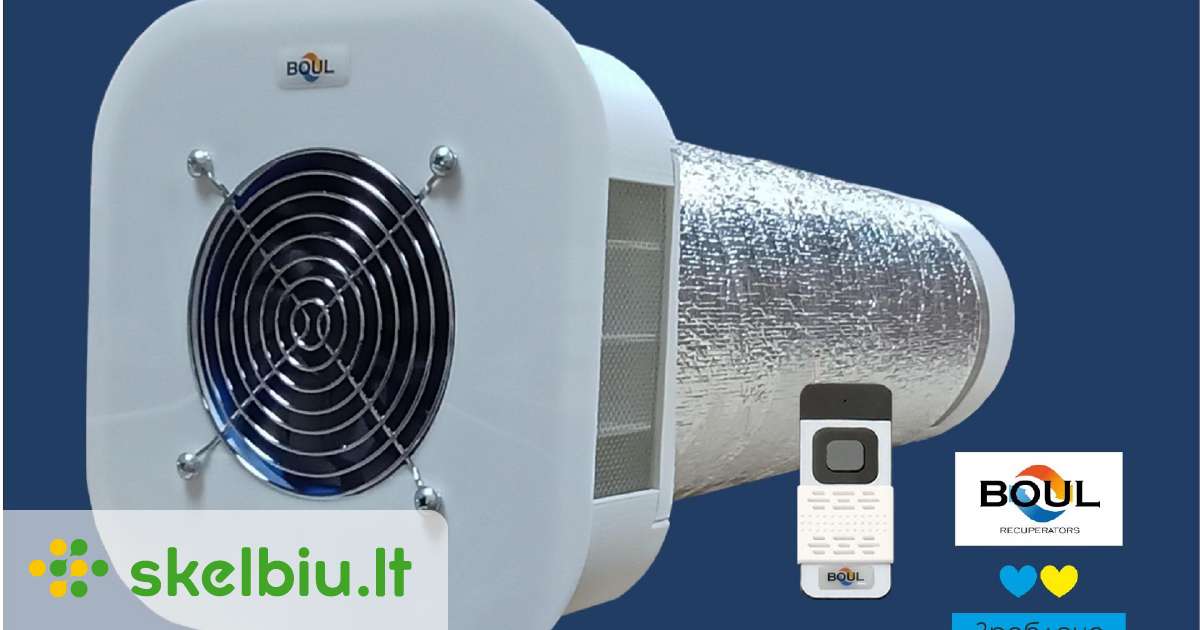 Rekuperatoriaus - Skelbiu.lt