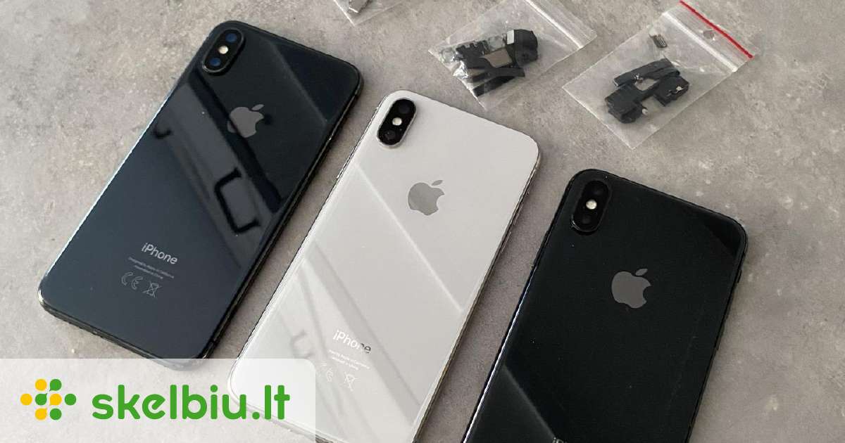 iPhone X telefonai Dalims - Skelbiu.lt