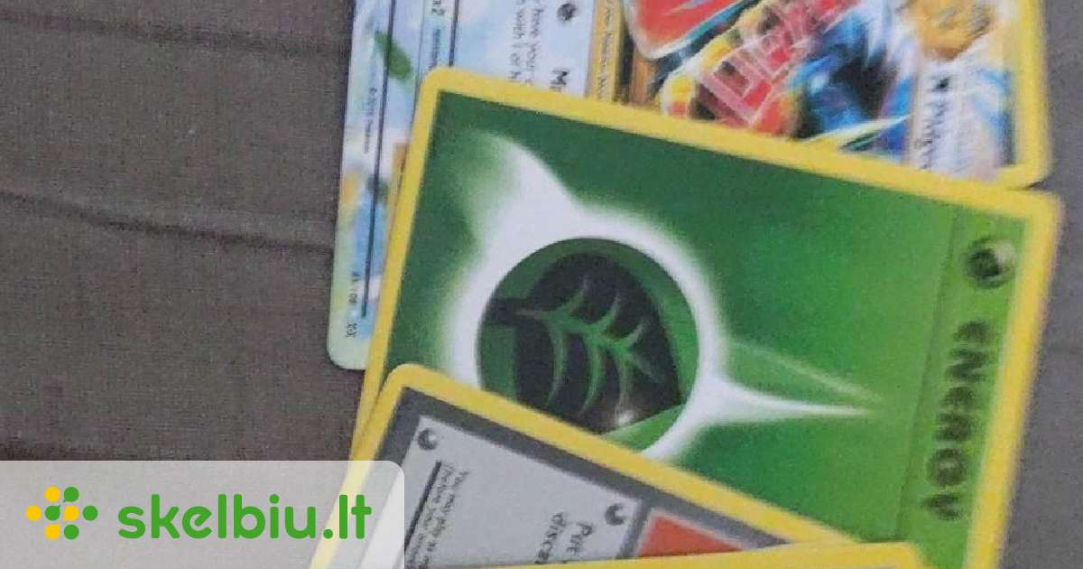 Pokemon kortos - Skelbiu.lt