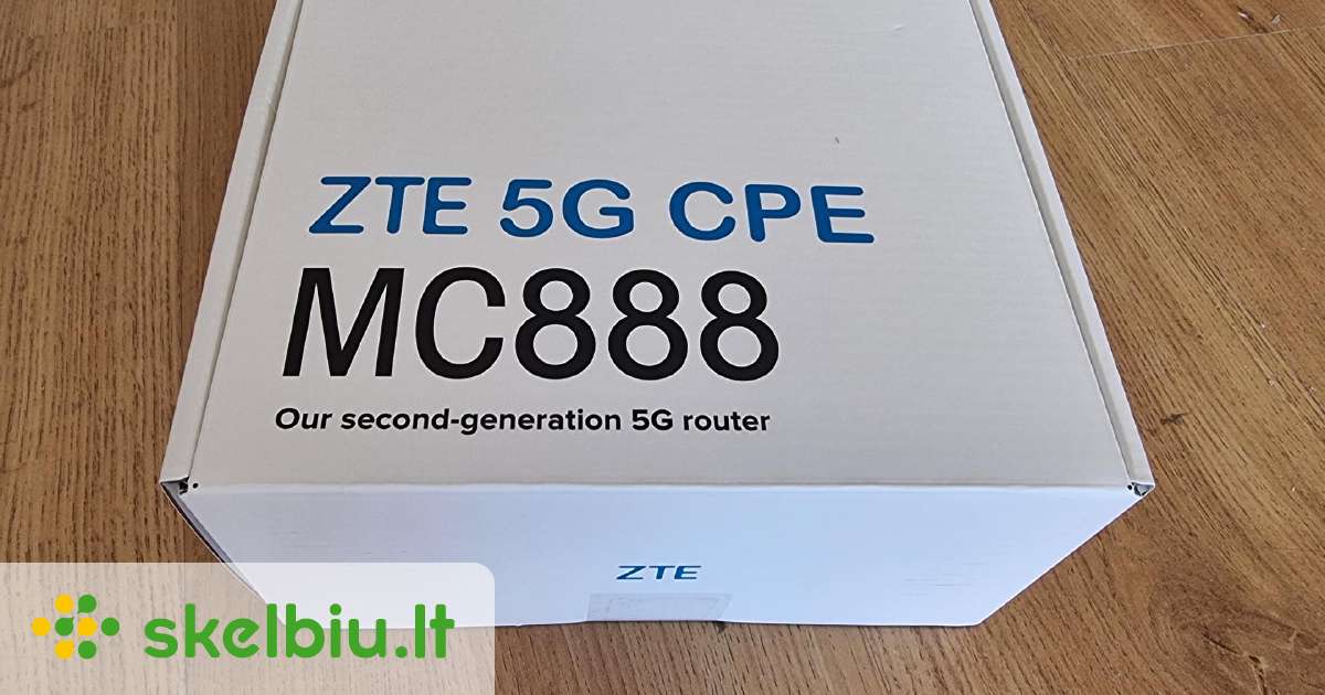 5G modemas Zte Mc888 - Skelbiu.lt