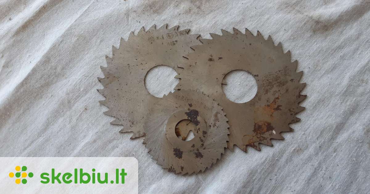 Metalo frezos nenaudotos po 1 eurą - Skelbiu.lt