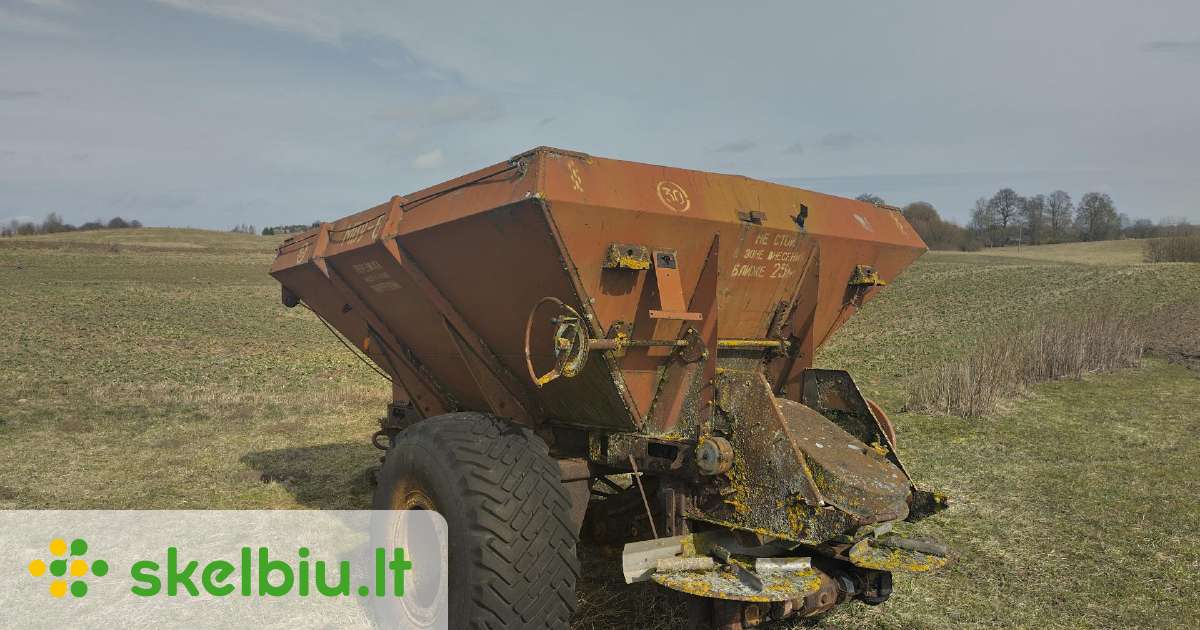 Trąšų barstytuvas "mvu-6" - Skelbiu.lt