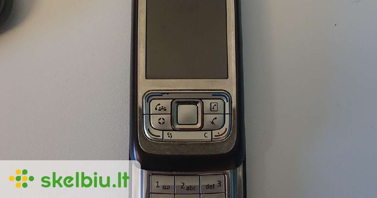 Nokia E65-1 - Skelbiu.lt