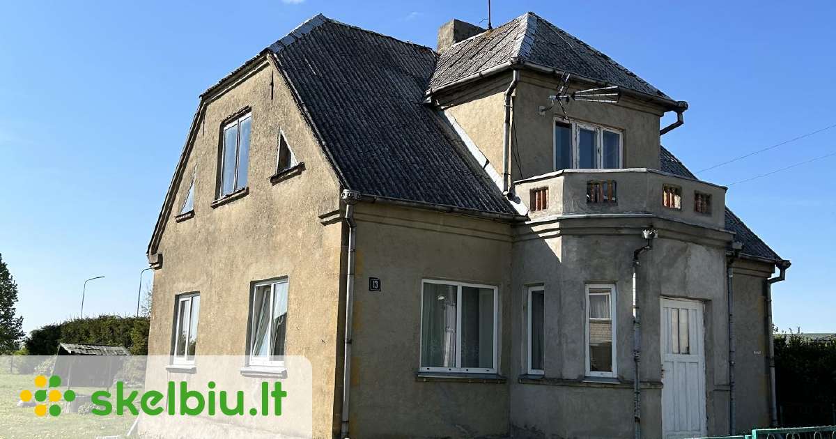 Namas, Vilkaviškio r. Kybartų m. Kovo 8-osios g., mūrinis namas ...