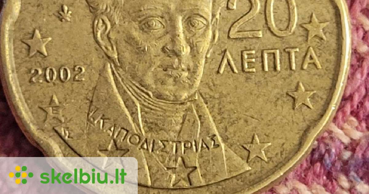 20 centų moneta - Skelbiu.lt