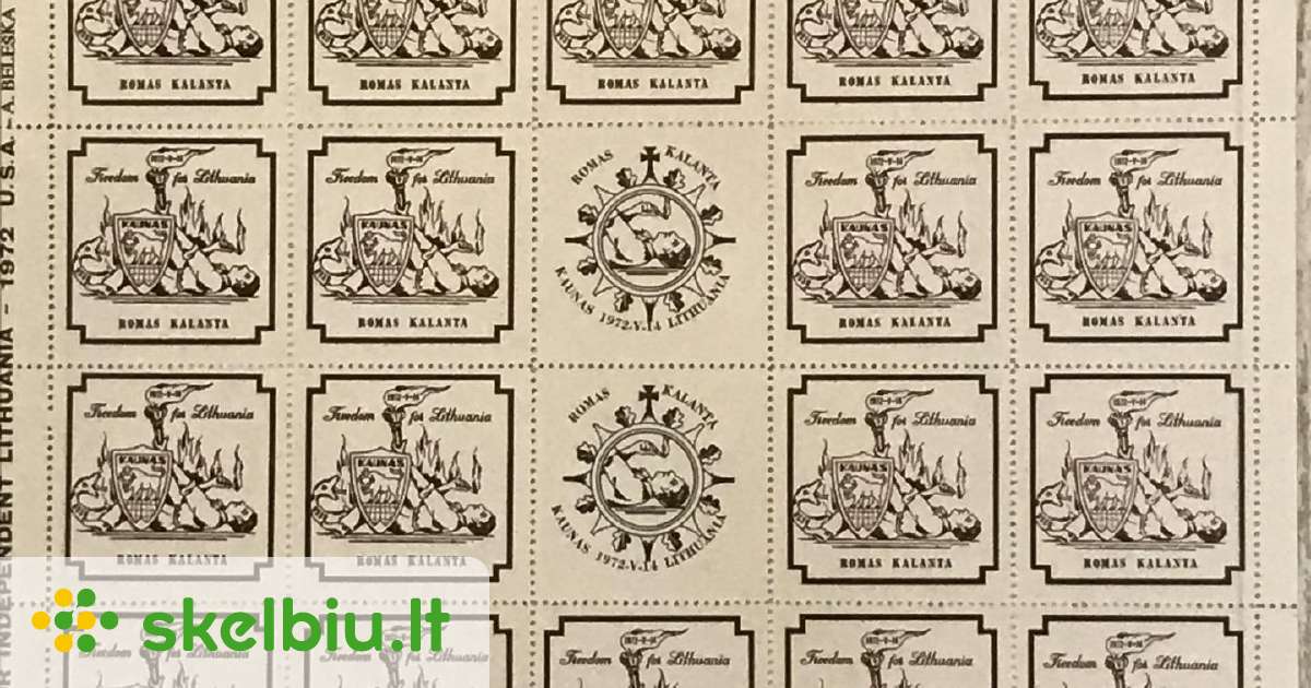 Romas Kalanta - Skelbiu.lt