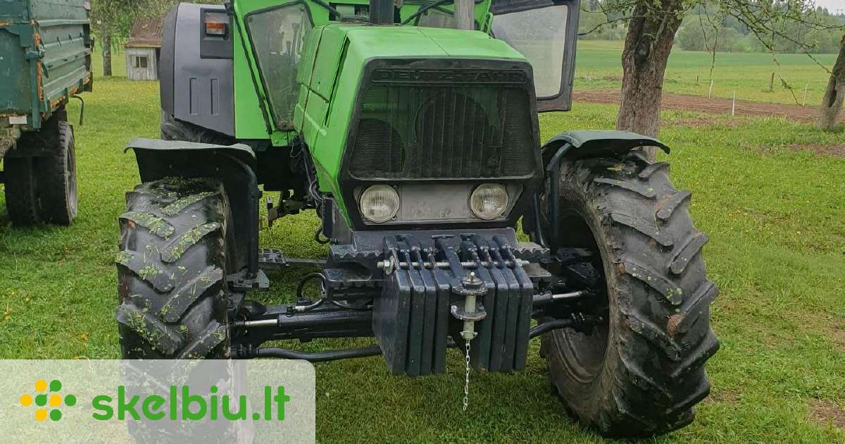 Parduodamas deutz fahr dx 140 ir kita technika - Skelbiu.lt