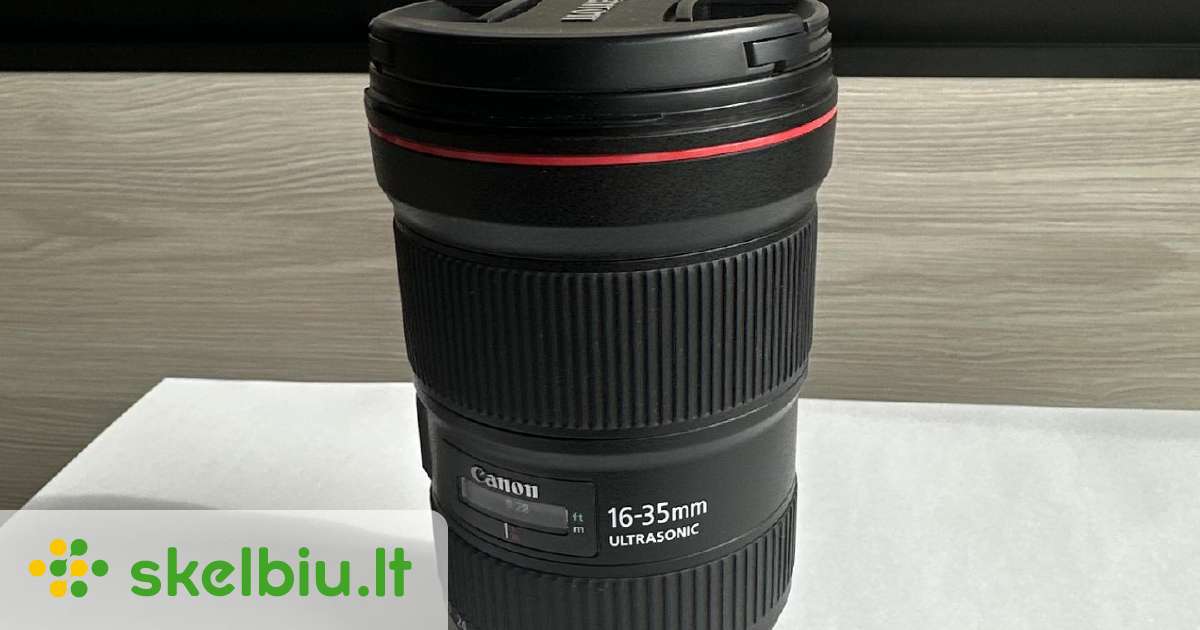 Canon EOS 16-35mm Ef L III Usm - Skelbiu.lt