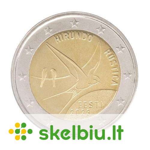 Estija 2023m. 2 Eurų moneta - Kregždė - Skelbiu.lt Estija 2023m. 2 Eurų moneta - Kregždė - Skelbiu.lt