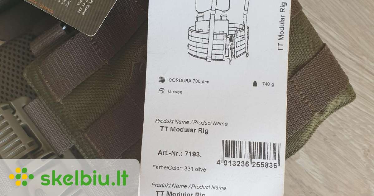 TT Modular Rig - Skelbiu.lt