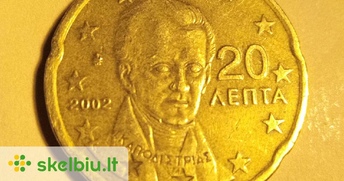 20 centų moneta - Skelbiu.lt