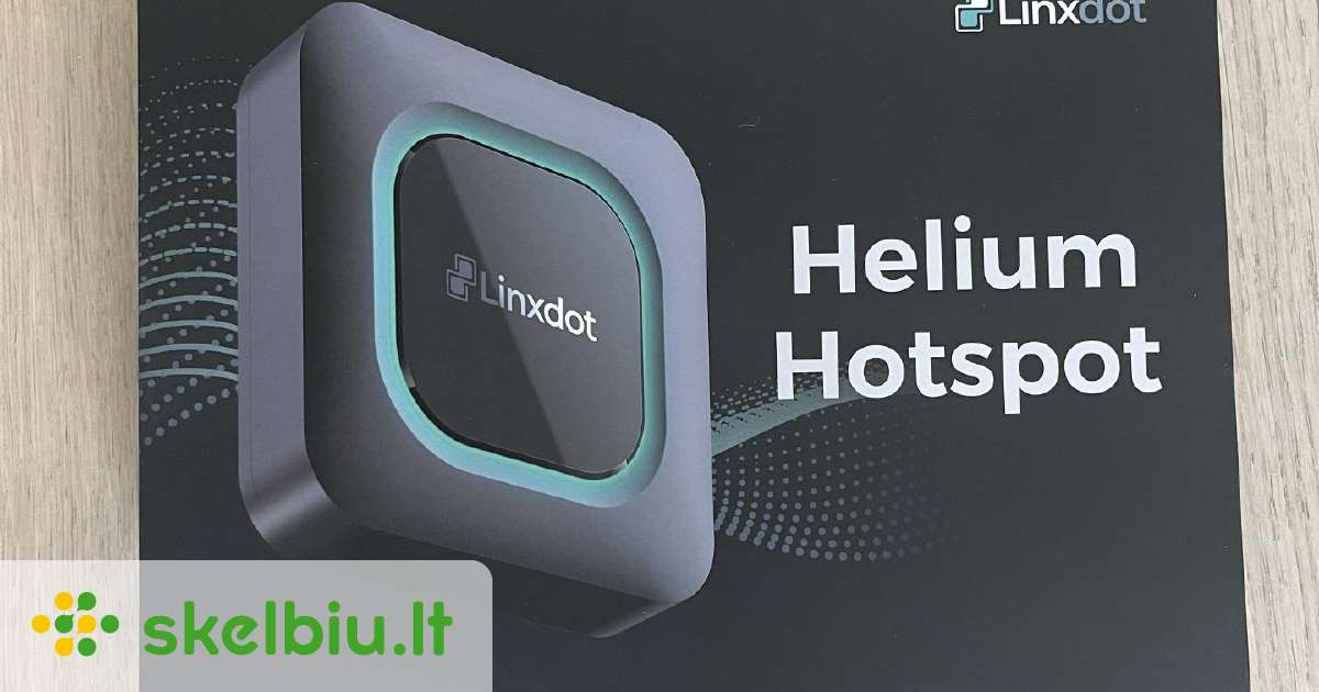 helium hotspot skelbimai - Skelbiu.lt