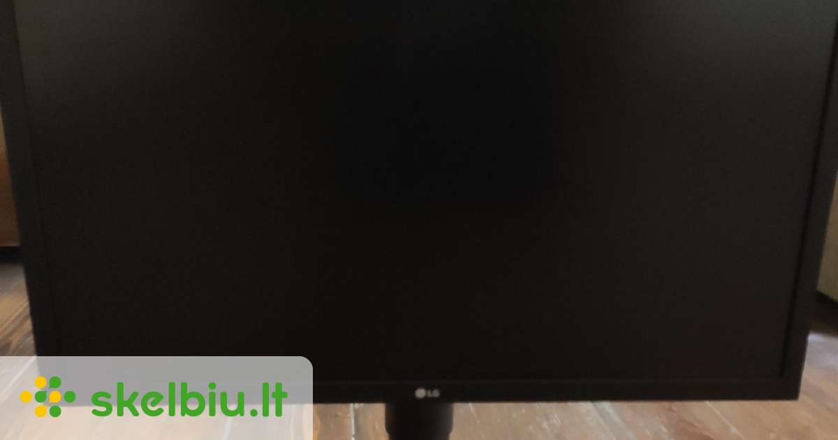 24" Gaming Monitorius Fhd 144hz freesync - Skelbiu.lt