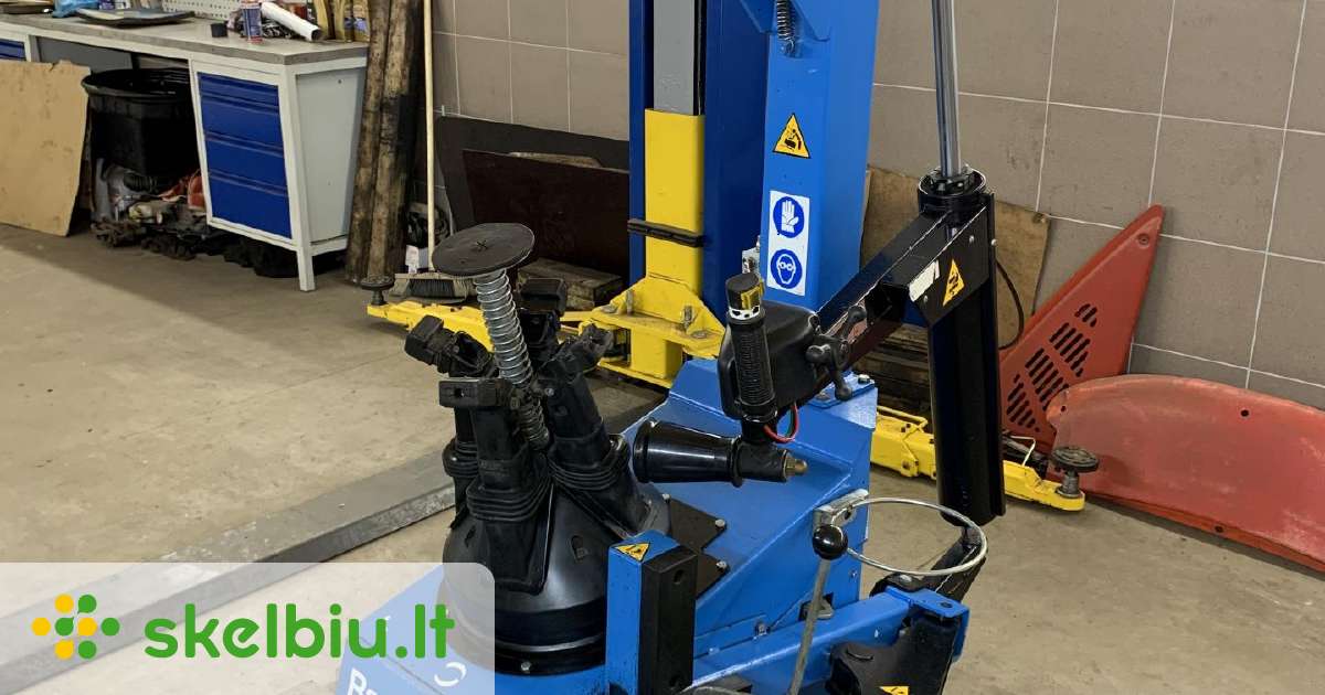 Ravaglioli G1001.24ax padangų montavimo staklės - Skelbiu.lt