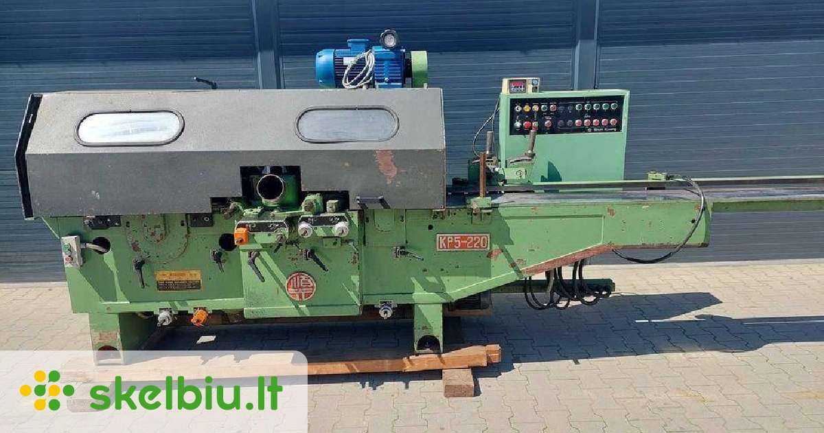 Keturpusės obliavimo staklės Kp5-220 - Skelbiu.lt