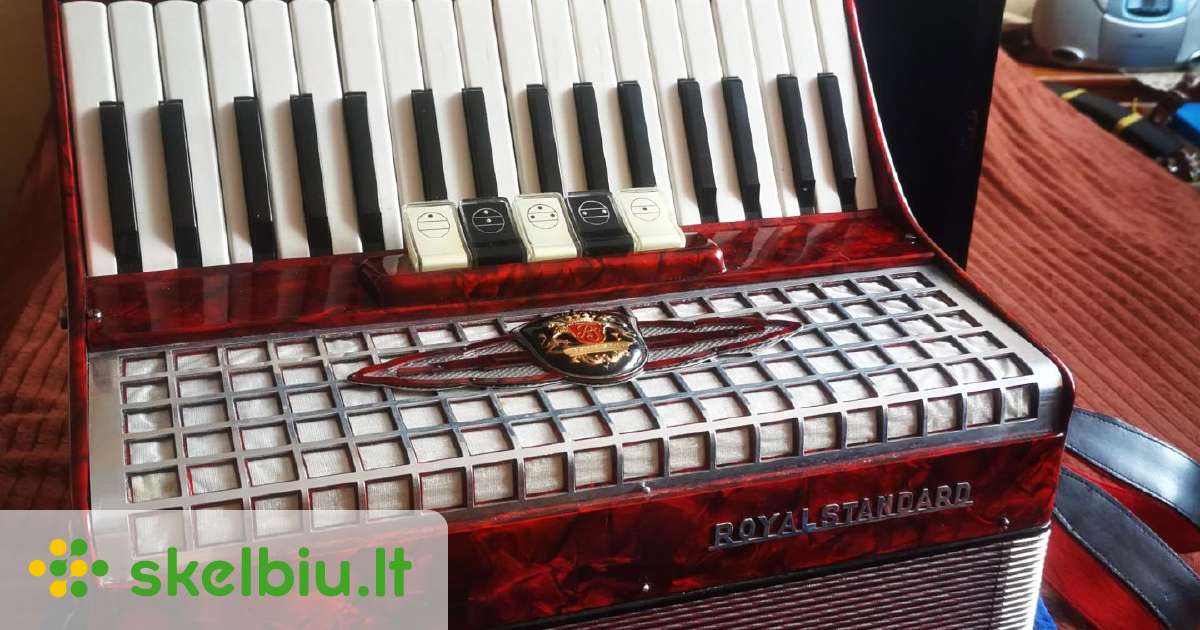 Akordeonas 'Royal Standard' - Skelbiu.lt