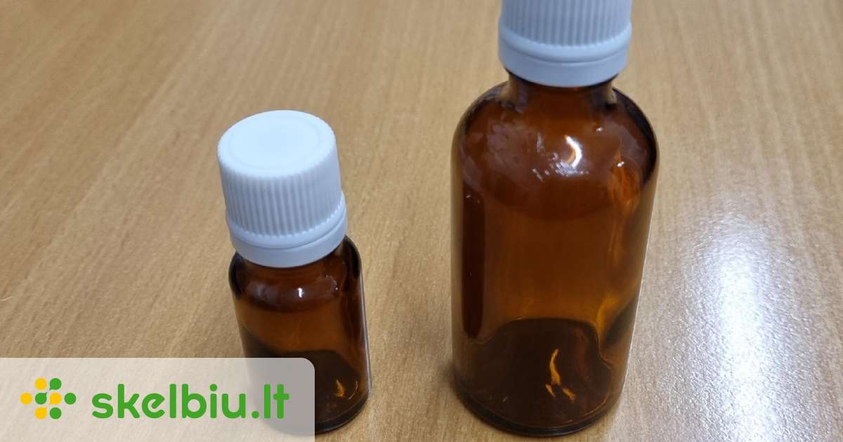 Buteliukai 10ml,50ml su kamšteliu - Skelbiu.lt