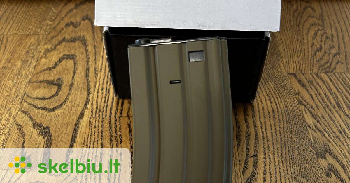 Dėtuvė Hi-cap M4 nauja - Skelbiu.lt