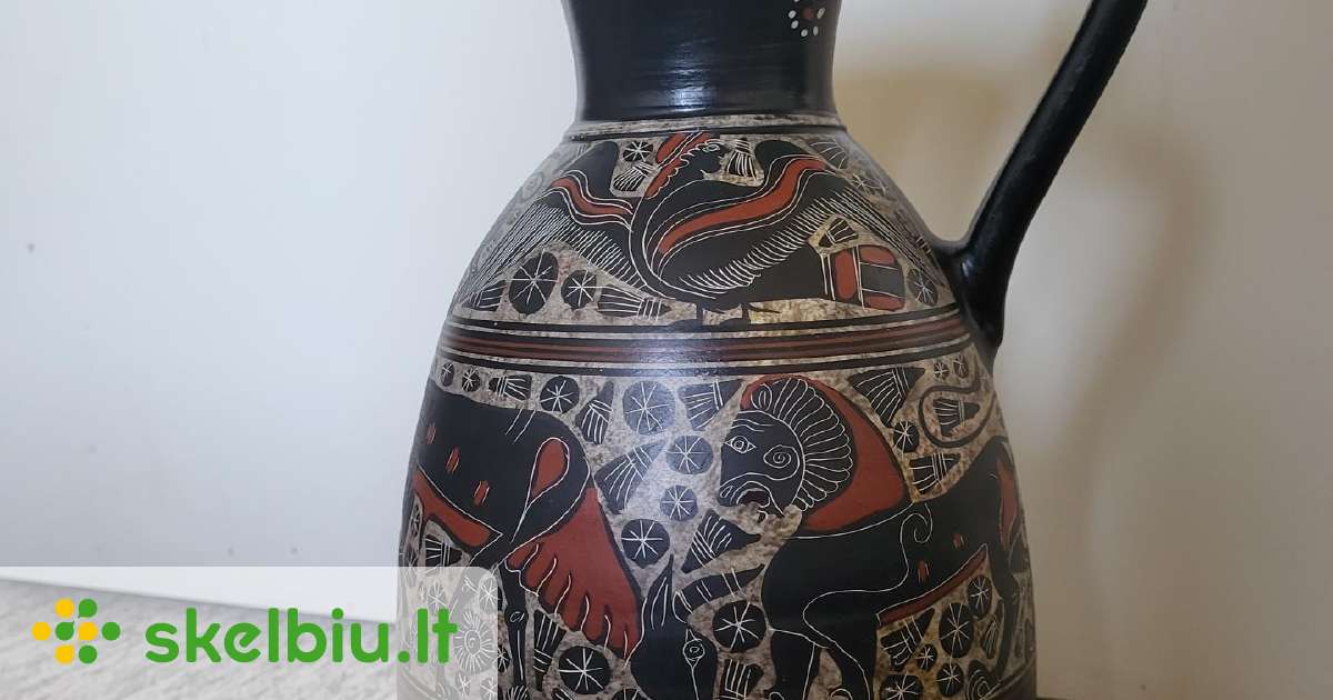 Graiku senovės vaza puiku papuošti namus - Skelbiu.lt