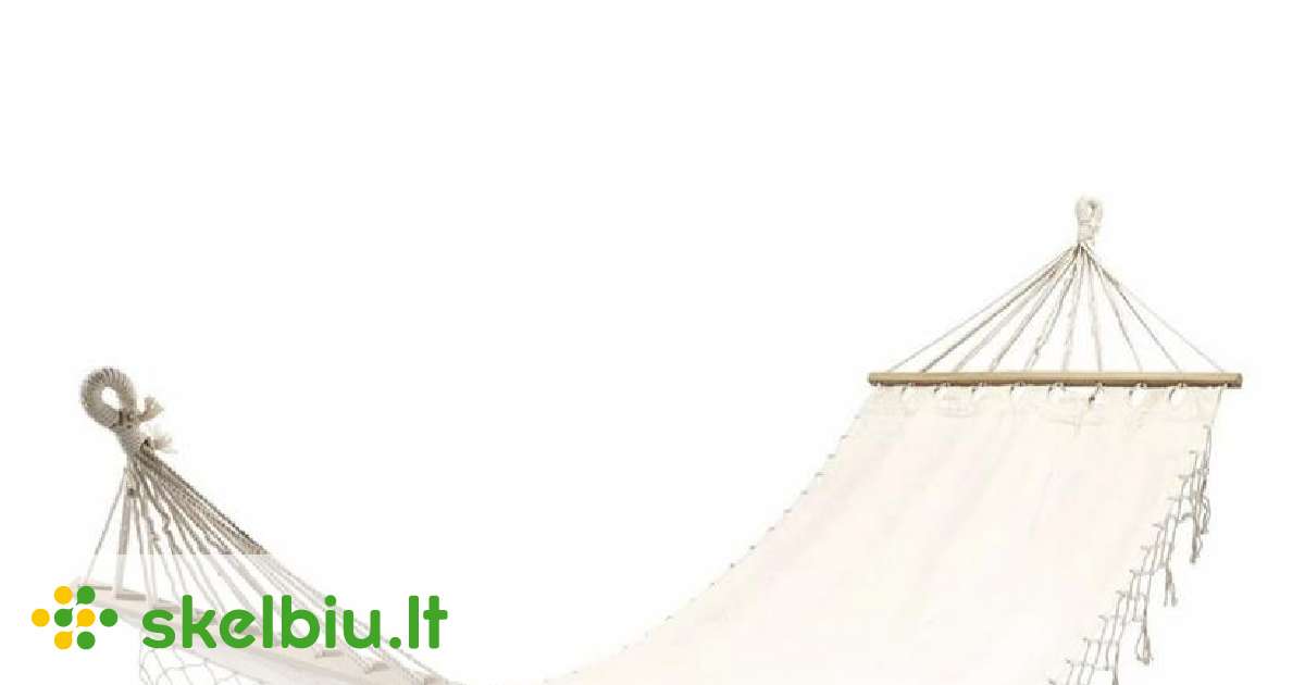 Baltas naujas hamakas - Skelbiu.lt