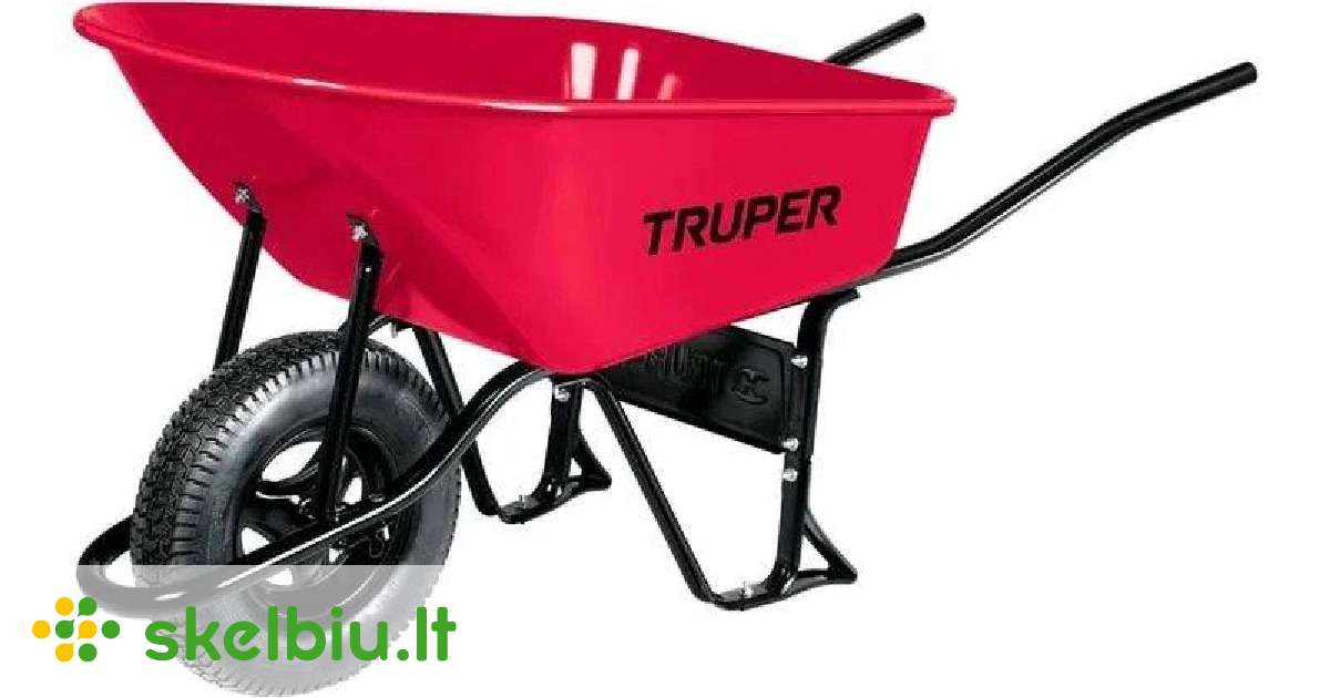 Karutis Truper 11776, juoda/raudona, 100l - 40% - Skelbiu.lt
