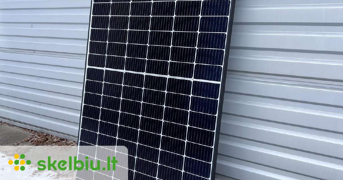 Nauji Ja solar saules moduliai - Skelbiu.lt