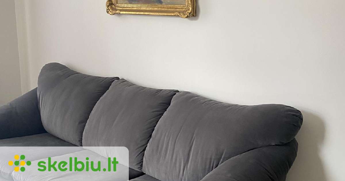 Svetainės sofos-lovos komplektas - Skelbiu.lt
