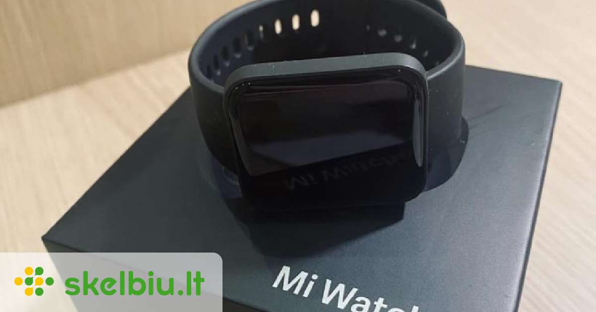 Išmanusis laikrodis Mi Watch Lite - Skelbiu.lt