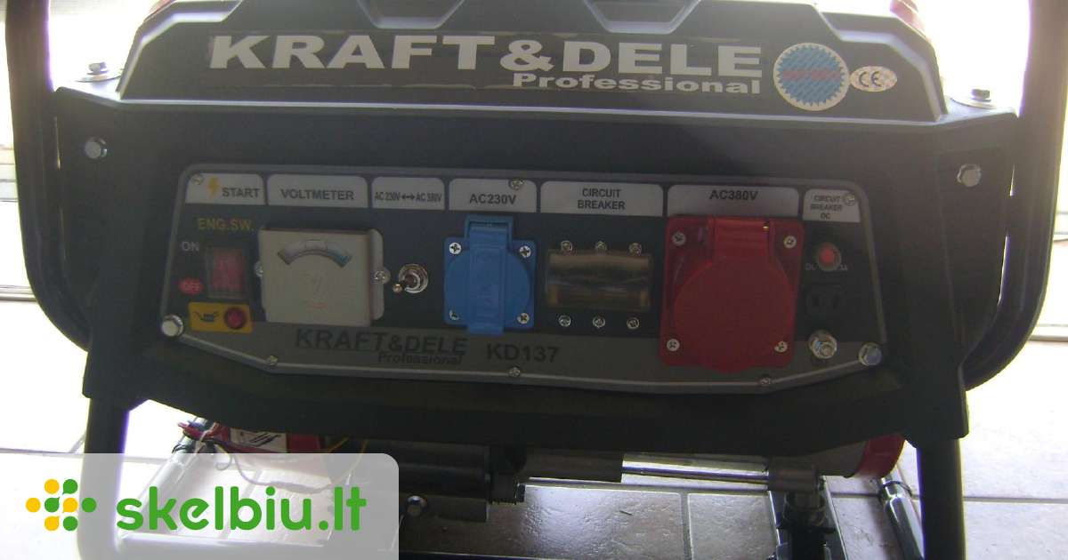 Generatorius trifazis - Skelbiu.lt