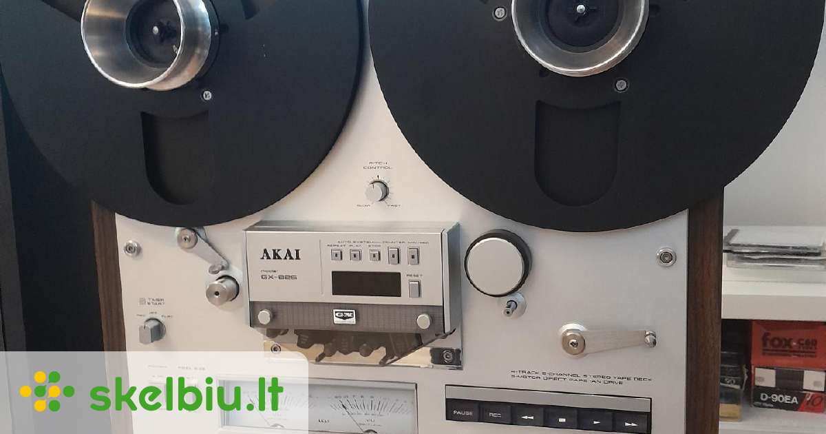Juostinis Akai GX 625 D - Skelbiu.lt