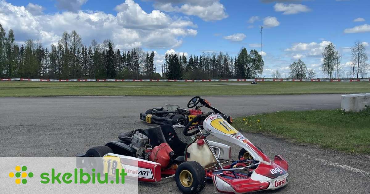 Birel Art kartinga. Vortex 125cc Rok variklis 29ag - Skelbiu.lt