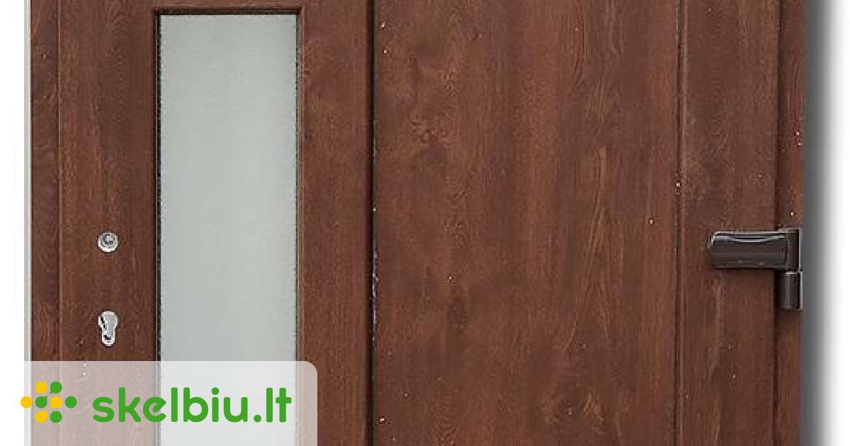 Lauko/vidaus Pvc durys - Skelbiu.lt