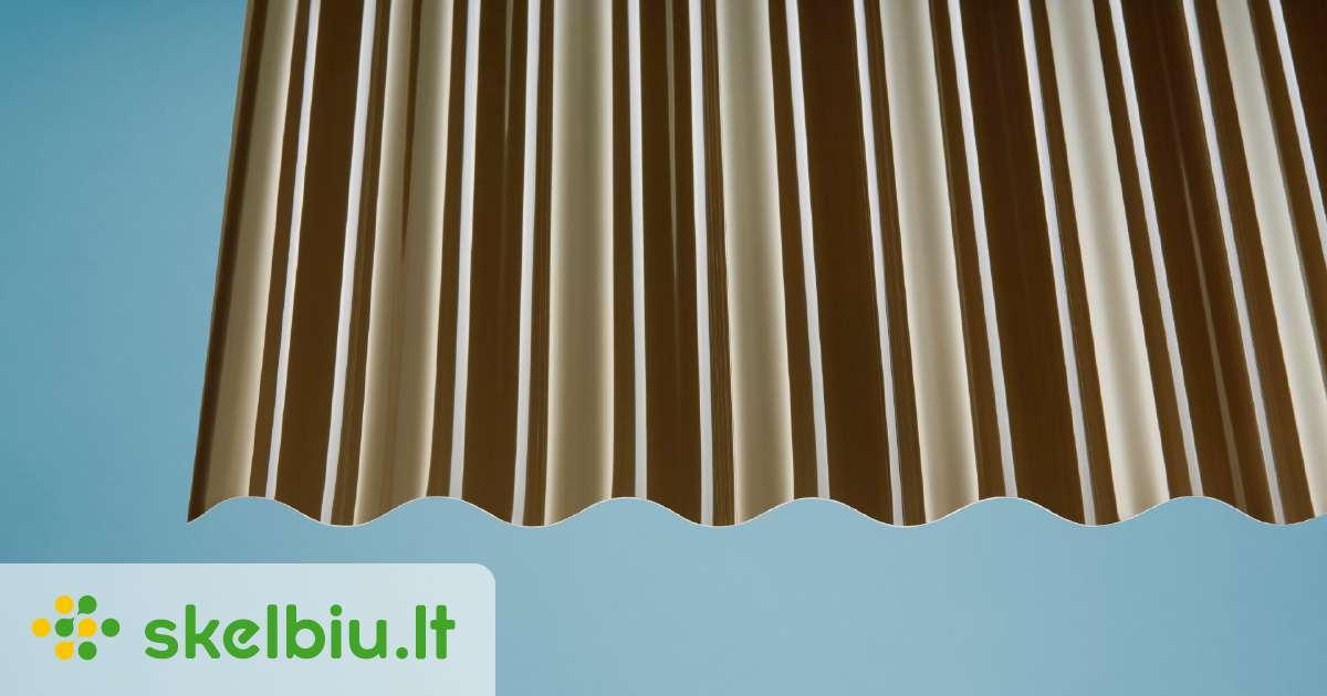 Guttagliss Pc 1,3mm Lakštas, Sinus, Bronza 2m - Skelbiu.lt