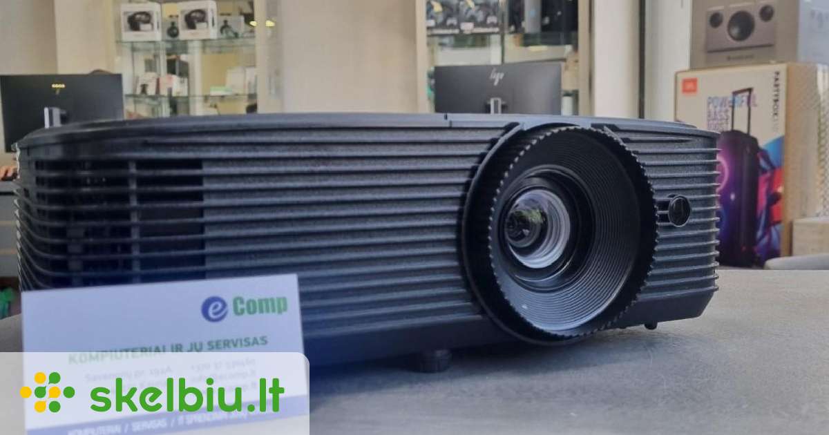 Projektorius Optoma Dh351 Fhd (1920x1080) 3600 lum - Skelbiu.lt