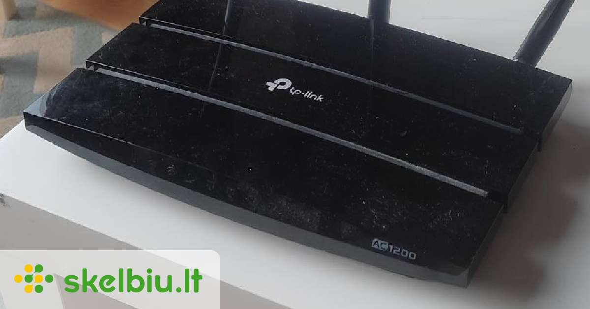 Maršrutizatorius Tp-link Archer Ax 53 ir C1200 - Skelbiu.lt