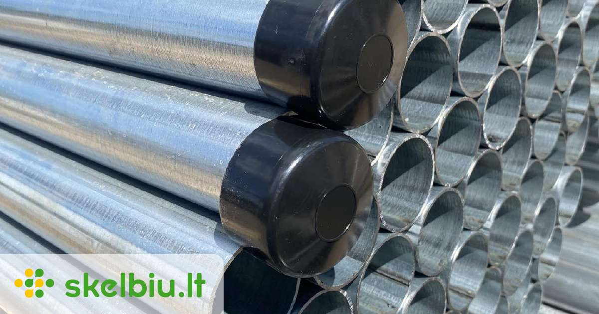 Akcija! Metaliniai cinkuoti stulpai gera kaina. - Skelbiu.lt