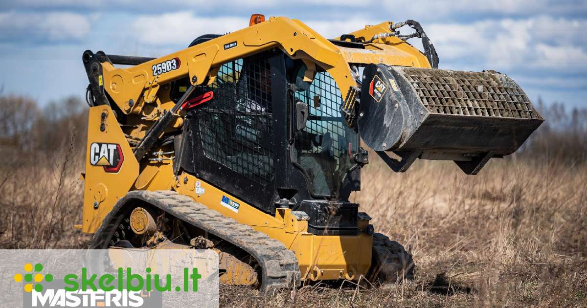 Ieškome operatoriaus darbui su mini krautuvu - Skelbiu.lt