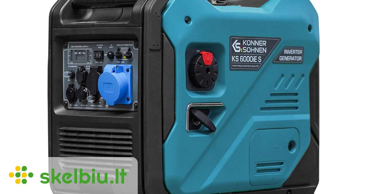 Elektros generatorius 5,5kw - Skelbiu.lt