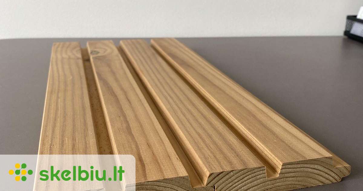 Termo mediena dailylentės terasa gultai sienojai - Skelbiu.lt