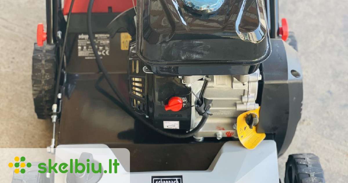 Benzininis aeratorius Scheppach Sc50vario, 5.5ag - Skelbiu.lt