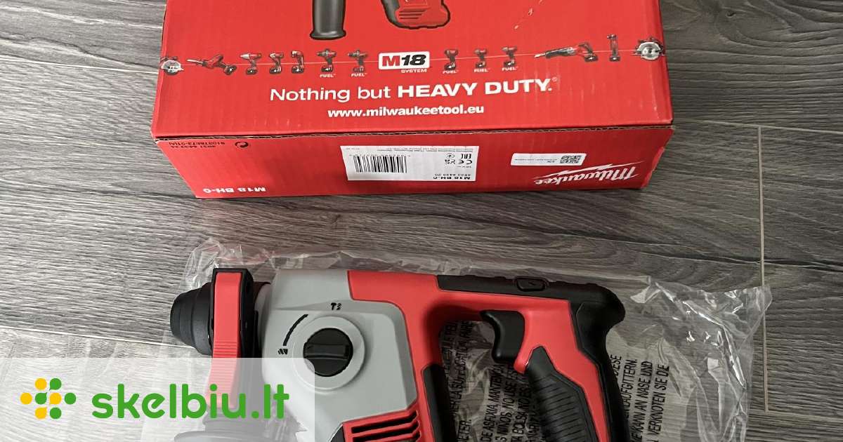 Milwaukee m18 Perforatorius - Skelbiu.lt