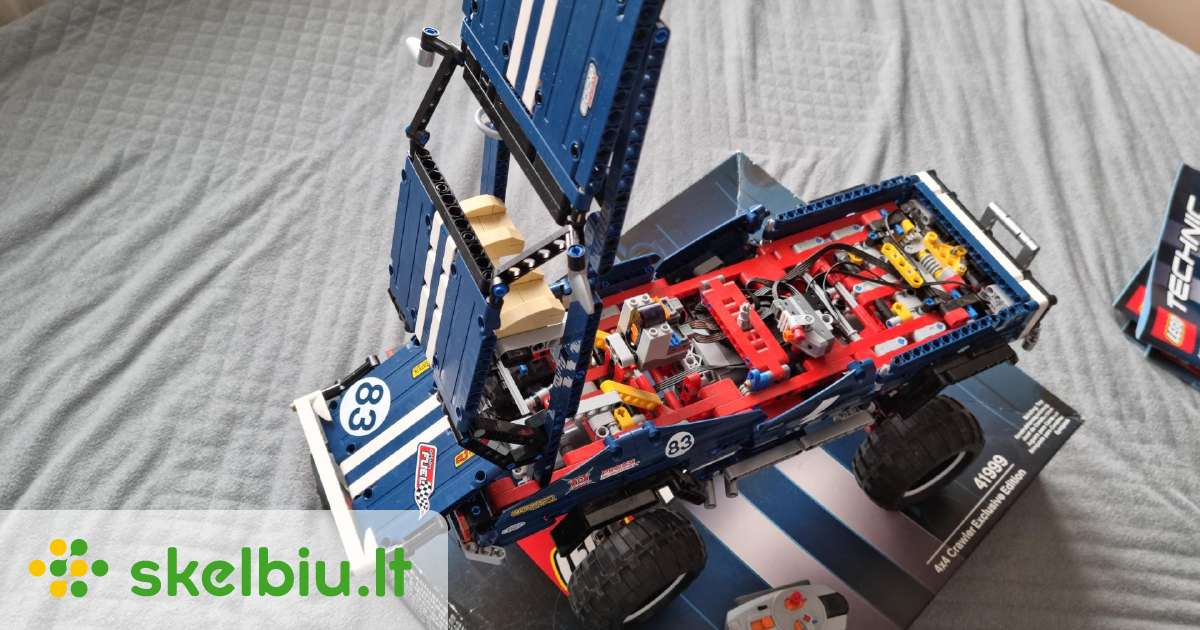 Lego Technic 41999 4x4 crawler EXClusive Edition - Skelbiu.lt