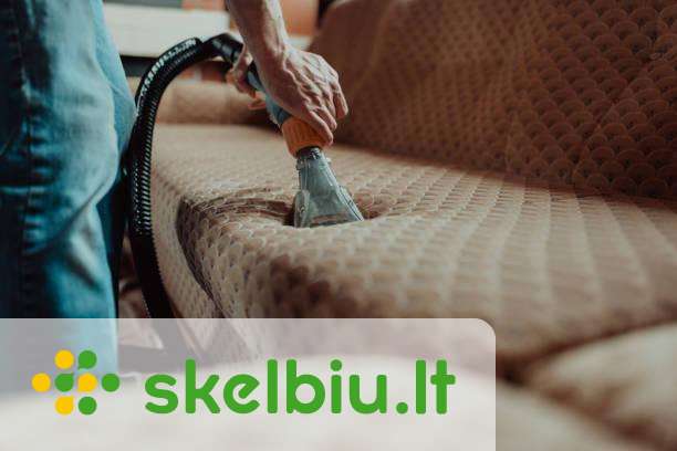 Cheminis giluminis valymas minkštų baldų valymas. - Skelbiu.lt