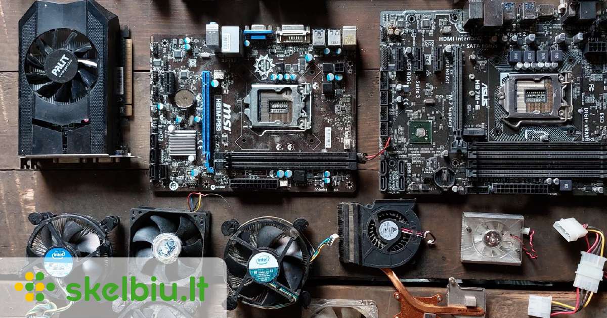 Kompiuterio detales - Skelbiu.lt