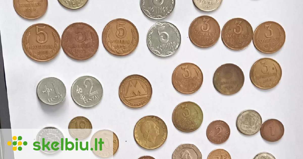 Monetos - Skelbiu.lt
