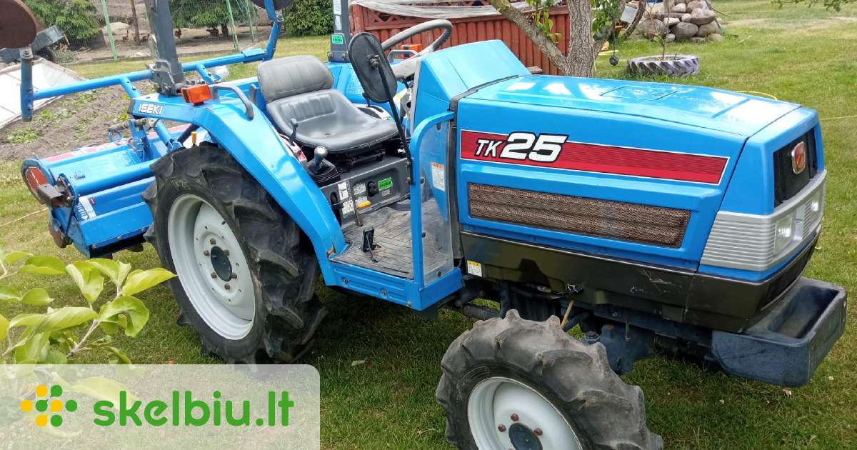 Traktorius Iseki Tk 25 F - Skelbiu.lt