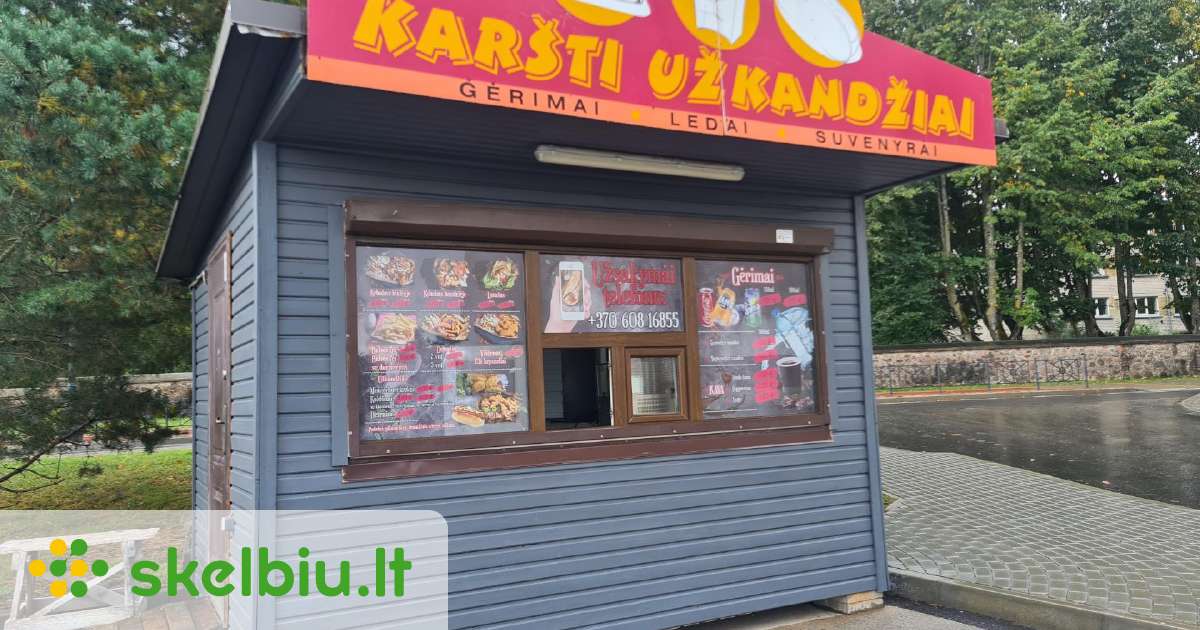 Parduodamas kioskas, kebabinė! - Skelbiu.lt