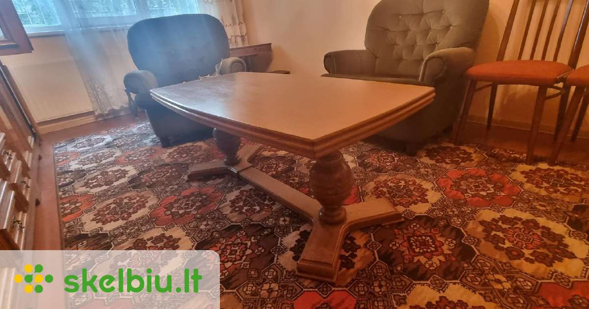 Azuolinis stalas - Skelbiu.lt